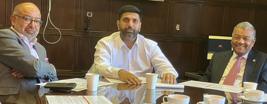 New Hon Minister of Faith Visits Oshwal Centre – Institute of Jainology