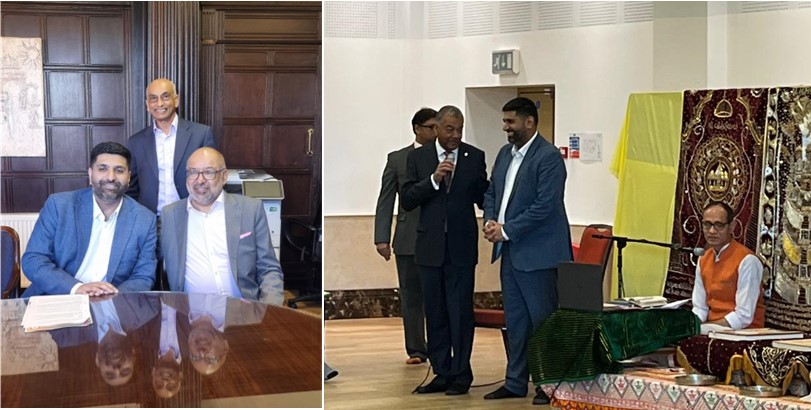 New Hon Minister of Faith Visits Oshwal Centre – Institute of Jainology