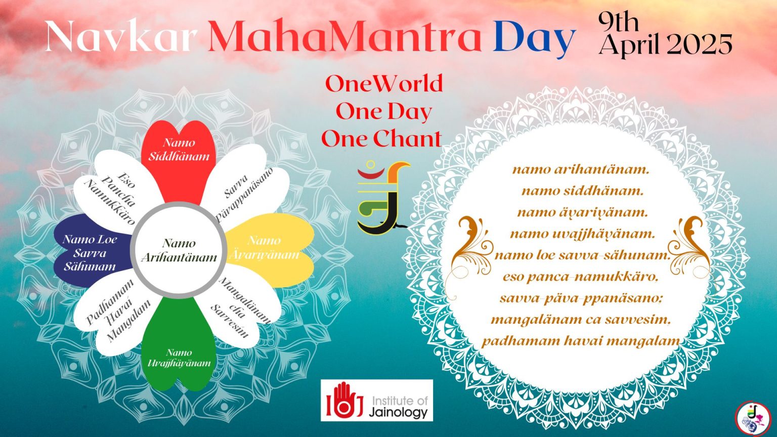 Navkar MahaMantra Day 9 April 2025 – Institute of Jainology